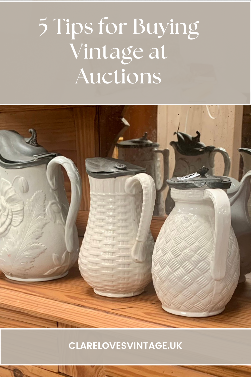 5 Tips For Buying Vintage Items At Auctions Clare Loves Vintage Uk